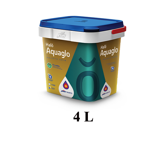 Halo Aquaglo Majestic Satin (4 LITRE) - Raj Building Solutions