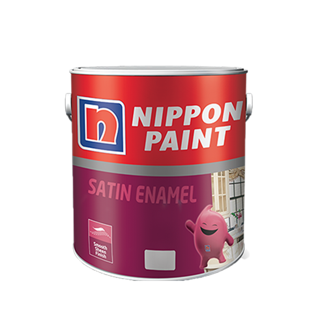 NIPPON PAINT SATIN ENAMEL - Raj Building Solutions